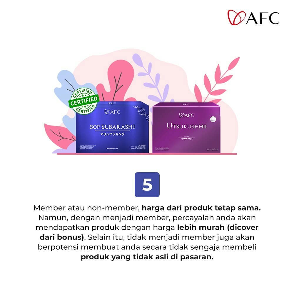 Kerugian Tidak Menjadi Member AFC | AFC Indo